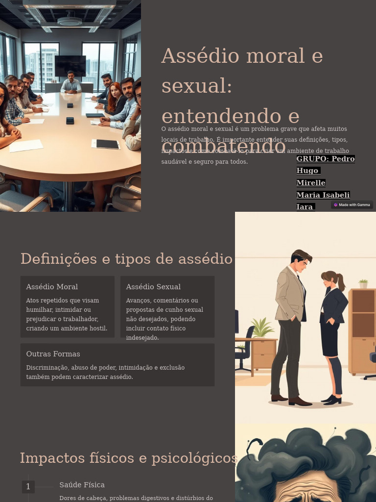 Assedio Moral e Sexual Entendendo e Combatendo | PDF | Psicologia Social