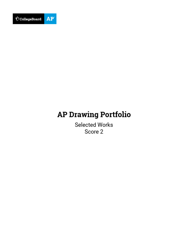 Ap23 Drawing Selected Works Score 2 | PDF | Drawing