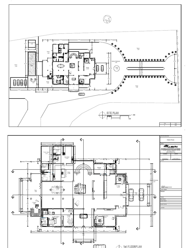 Classic House Architectural Plans | PDF