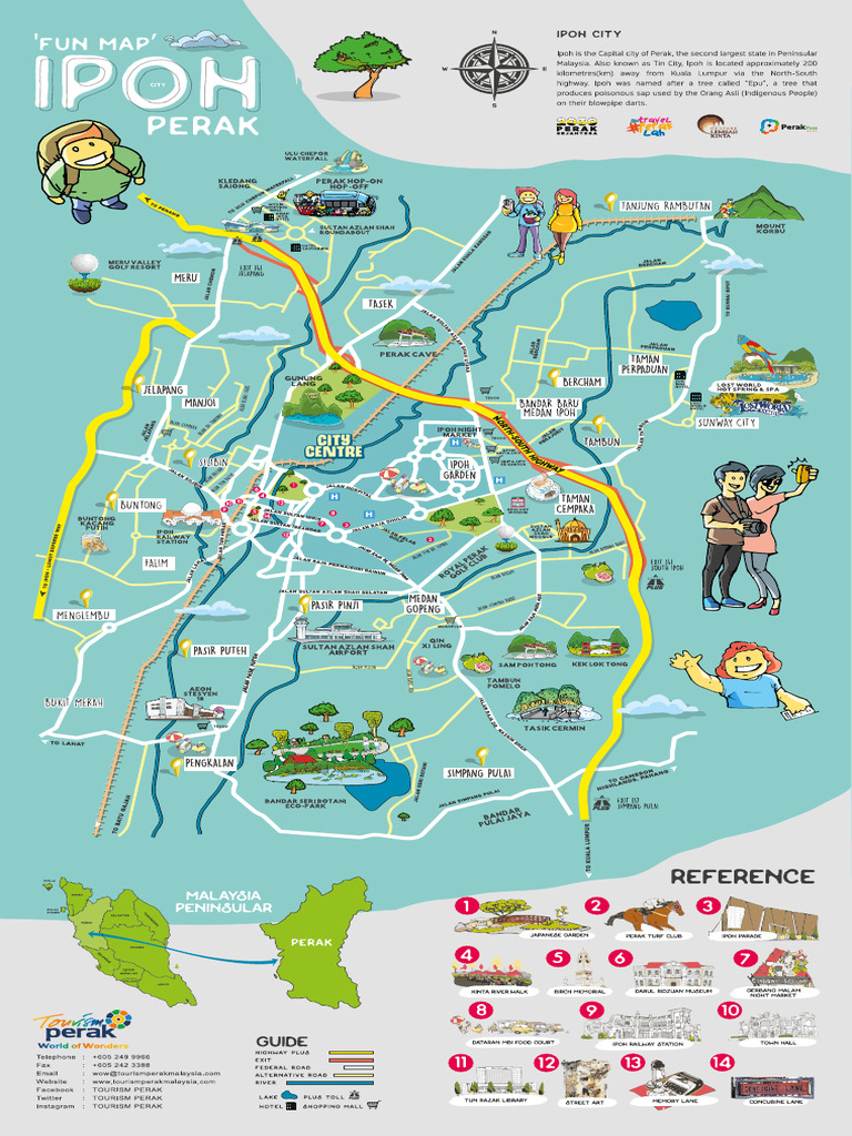 Ipoh Map - Eng 17 10 2022 | PDF