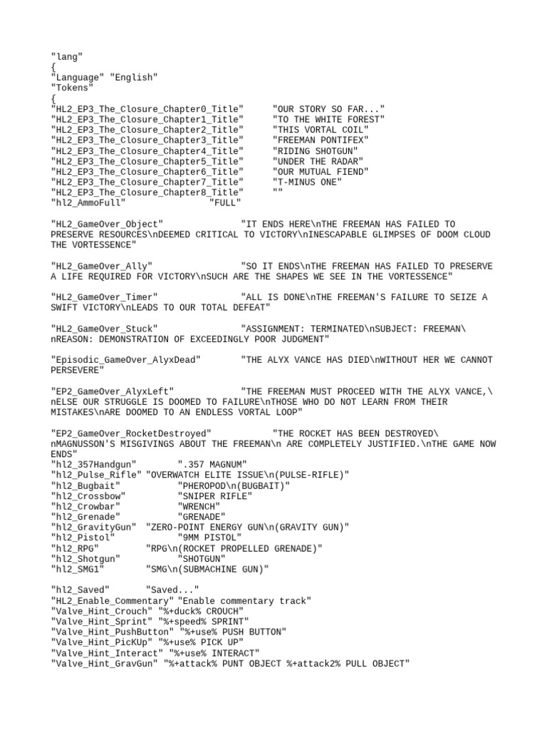 HL2 EP3 The Closure English | PDF | Military Technology | Ballistics