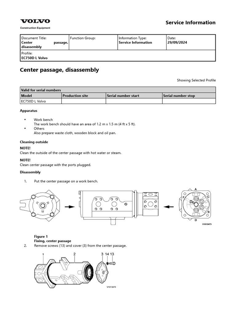 Disassembly Swivel Joint | PDF