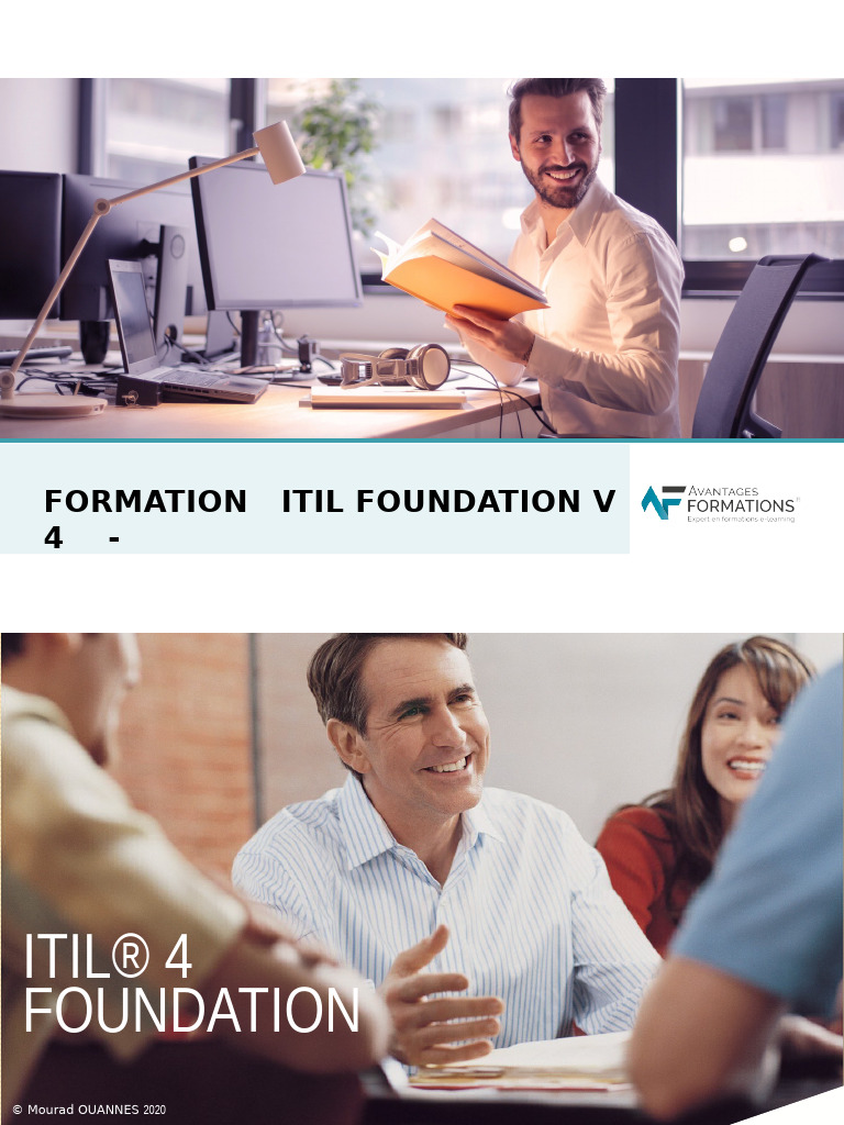 ITIL V4 FORMATION - PARTIE 1 OK NVXX | PDF | Itil | Service-level agreement