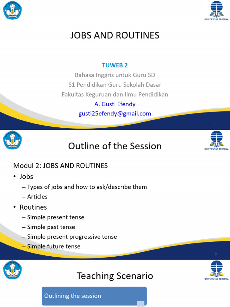 Materi Tutorial 2 | PDF | Grammar | Language Mechanics