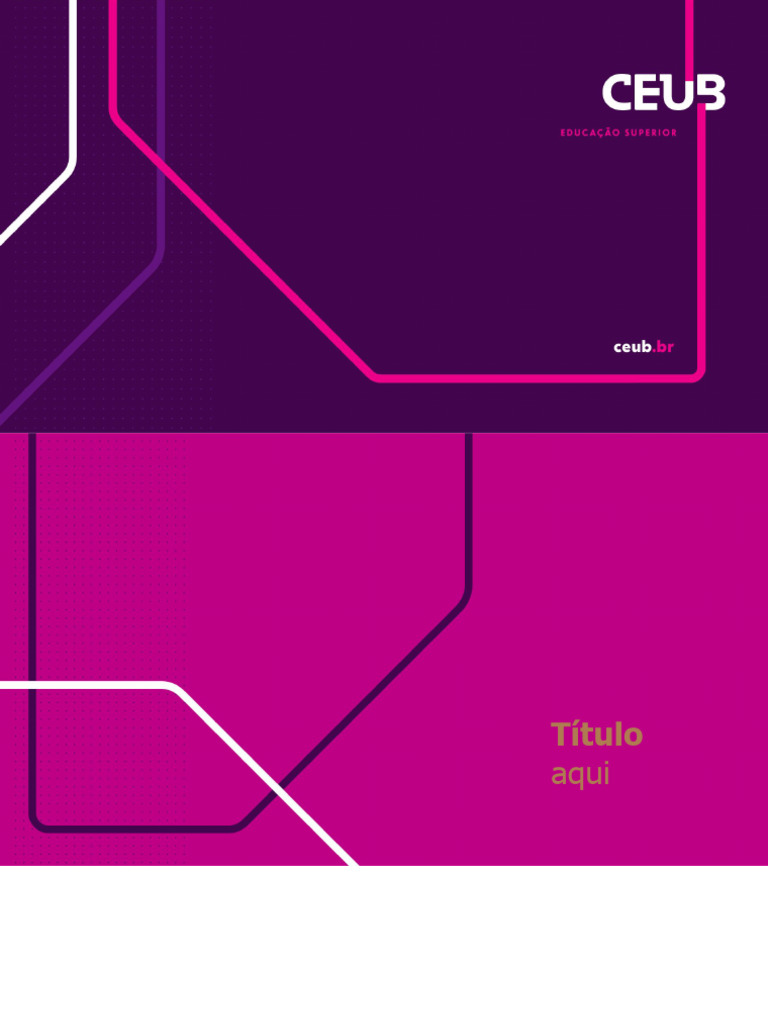 Modelo Apresentação CEUB | PDF