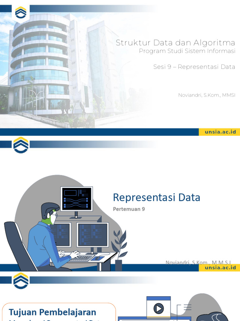 Materi 9 - Representasi Data | PDF