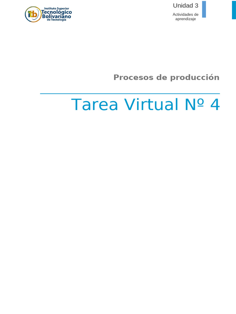 TAE - APE TAREA VIRTUAL 4 Ya Finalizado | PDF | Panes | Transporte