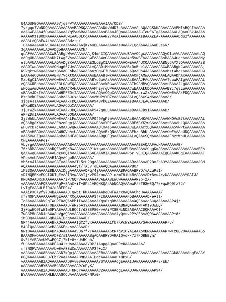 Base64 Encoded Data Document | PDF