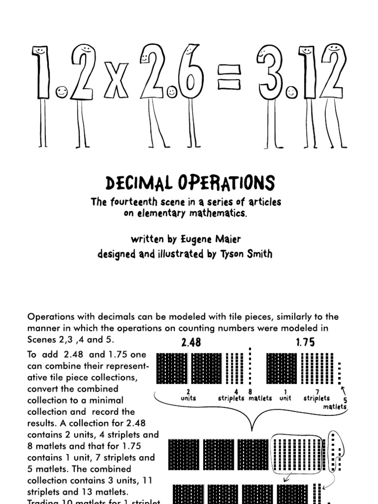Scene 14, Decimal Operations | PDF