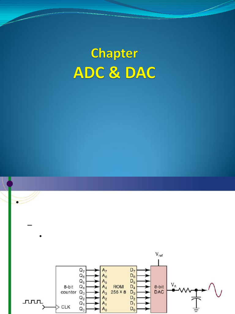 Chương 7 Adc-Dac | PDF | Analog To Digital Converter | Analogue Electronics