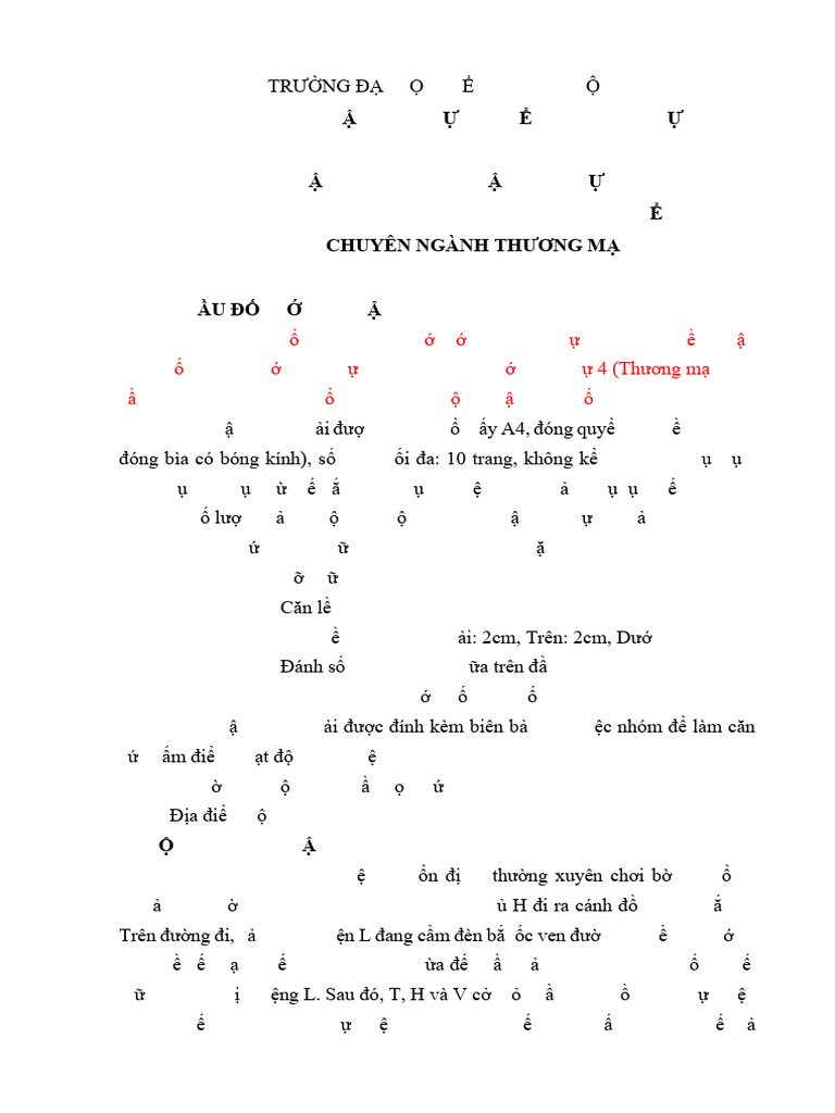 BT Nhóm LHS1 Khóa 11 | PDF
