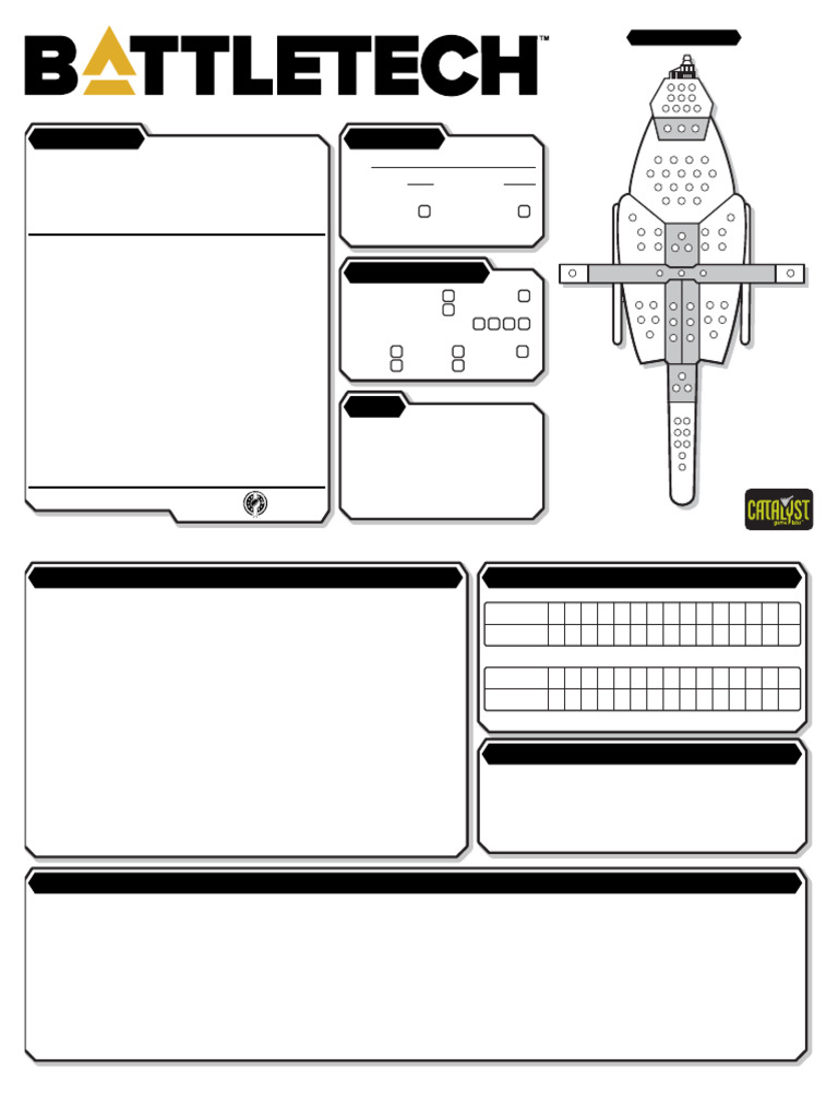 VTOL Fire Chopper Combat Data Sheet | PDF | Battle Tech | Military Science