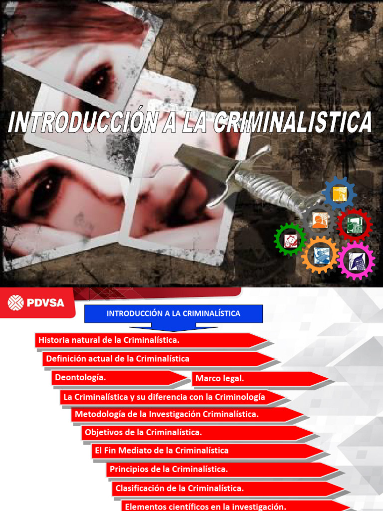 Introducción A La Criminalistica | PDF | Ciencia forense | Método científico