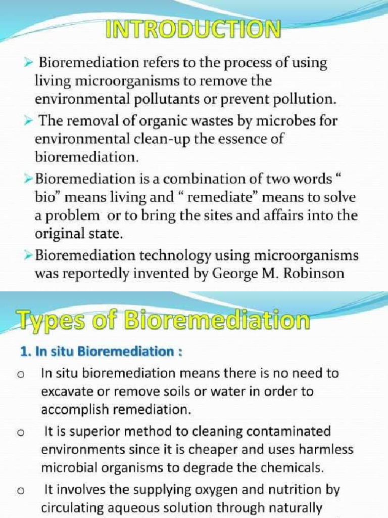 Bioremediation (1) - Read-Only | PDF