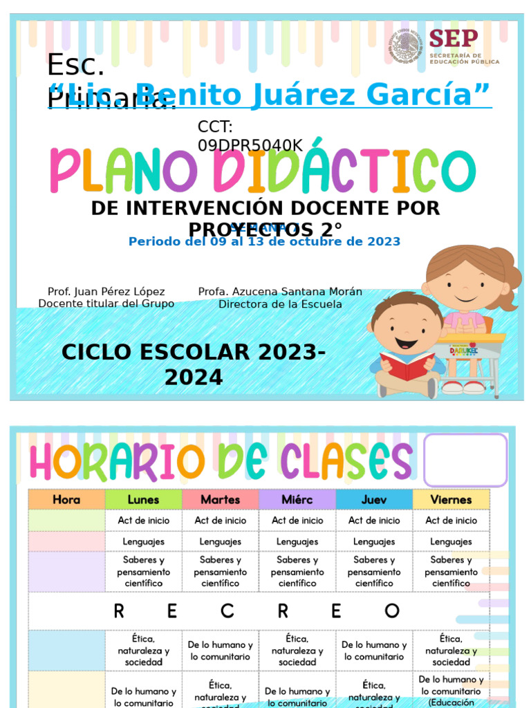 Actividades y Proyectos Escolares Sem7 | PDF | Evaluación | Escuelas