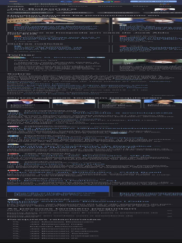 Jair Bolsonaro - Pesquisa Google | PDF