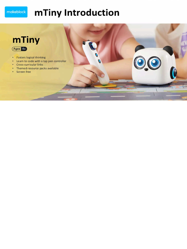 MTiny Coding Kit Manual | PDF