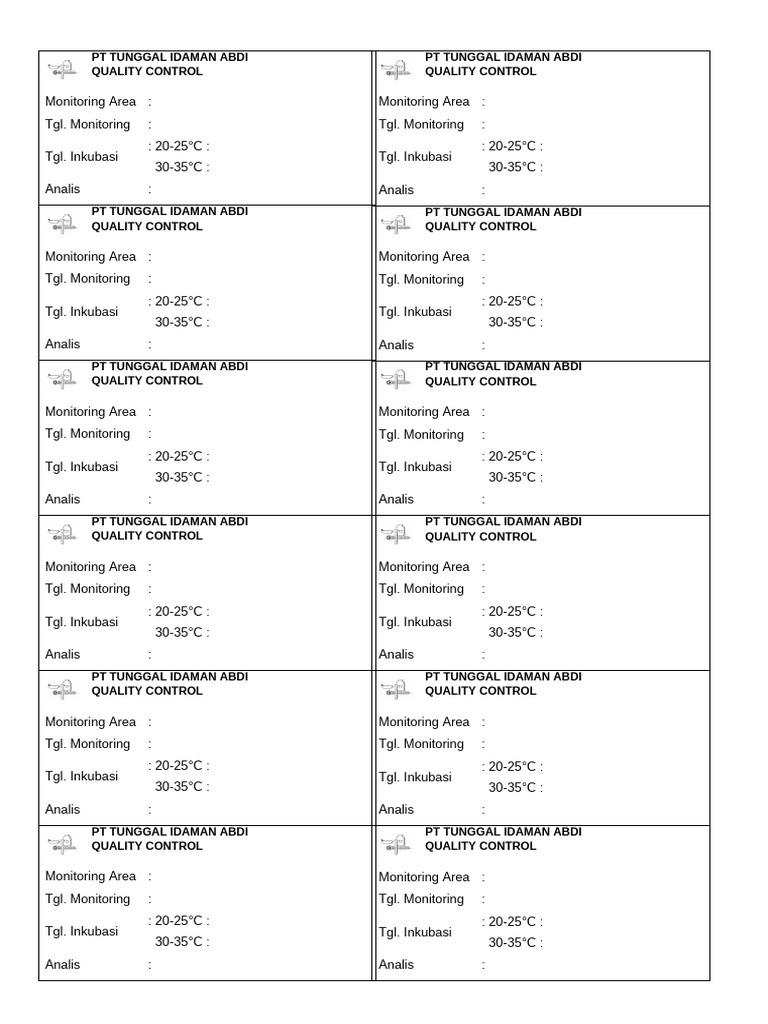 Label Monitoring | PDF