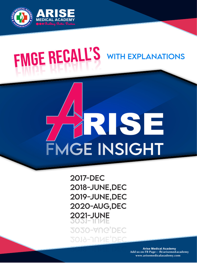 FMGE Exam Insights and Medical FAQs | PDF | Chronic Obstructive ...