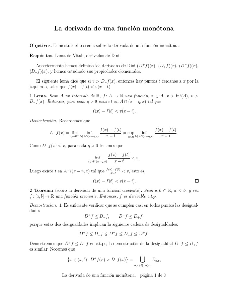 derivative_of_monotone_function_es | PDF | Objetos matemáticos | Lógica ...