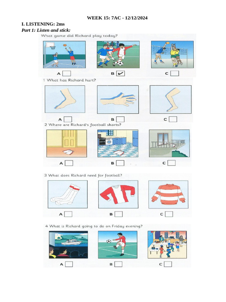 De Thi Hki-Av7-Td-2019 | PDF | Foods | Cooking