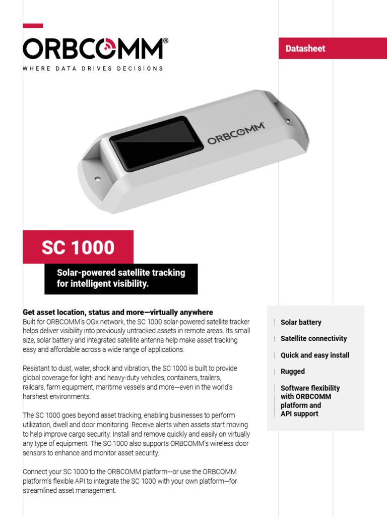 sc-1000 | PDF | Solar Energy | Satellite