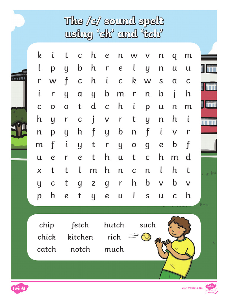 Word Search CH TCH | PDF