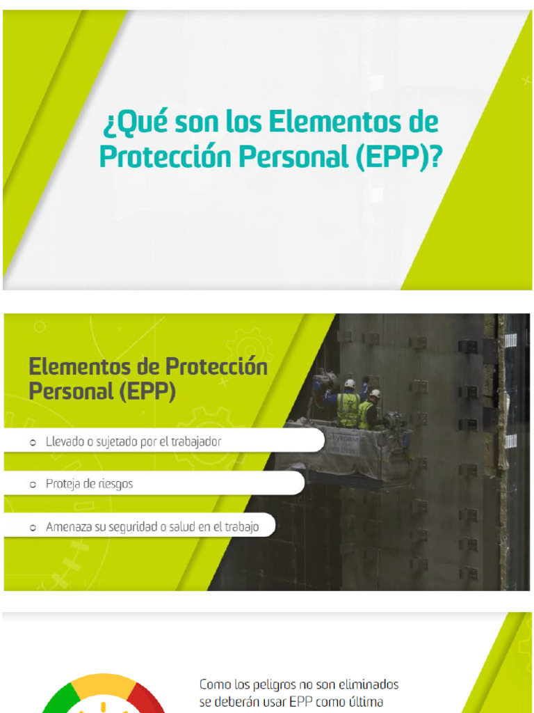 Capacitación Epp | PDF