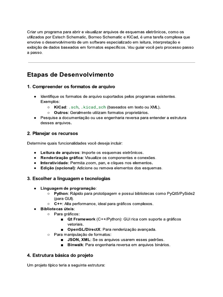 Criar Um Programa para Abrir e Visualizar Arquivos de Esquemas ...
