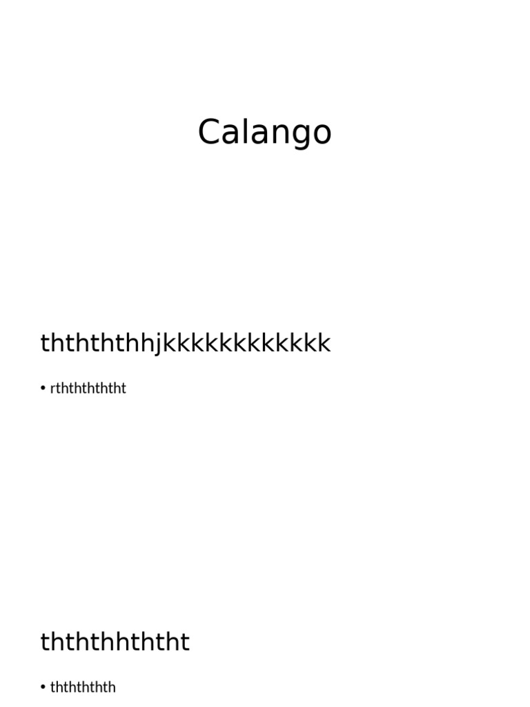 calango | PDF