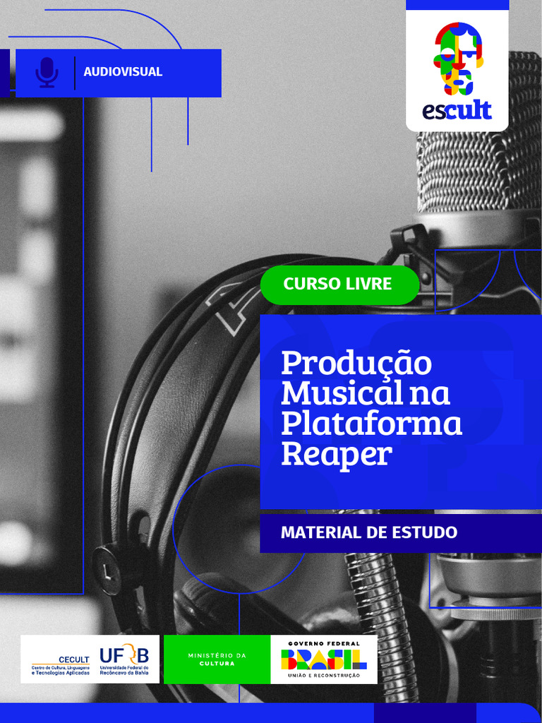 Curso de Produção Musical no Reaper | PDF | USB | Equalização (áudio)