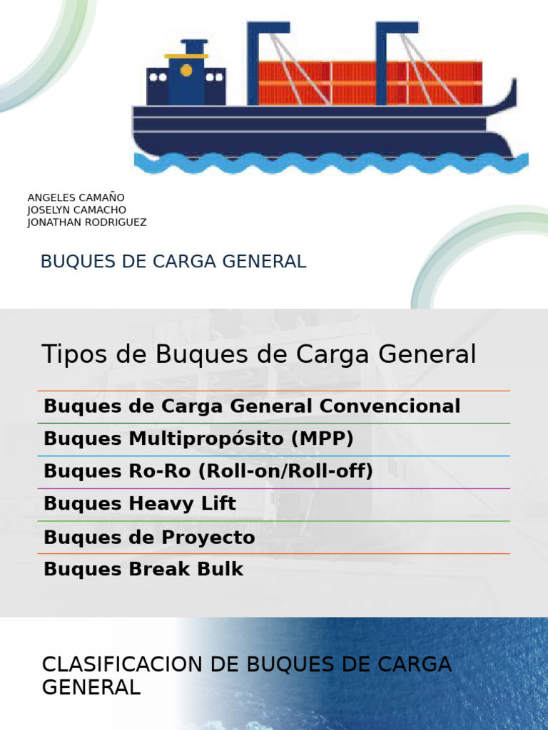 Buques de Carga General | PDF