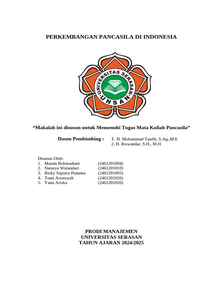 Makalah Pancasila | PDF
