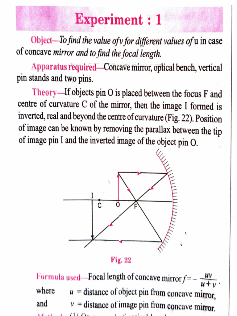 concave mirror | PDF | Mirror | Cartesian Coordinate System