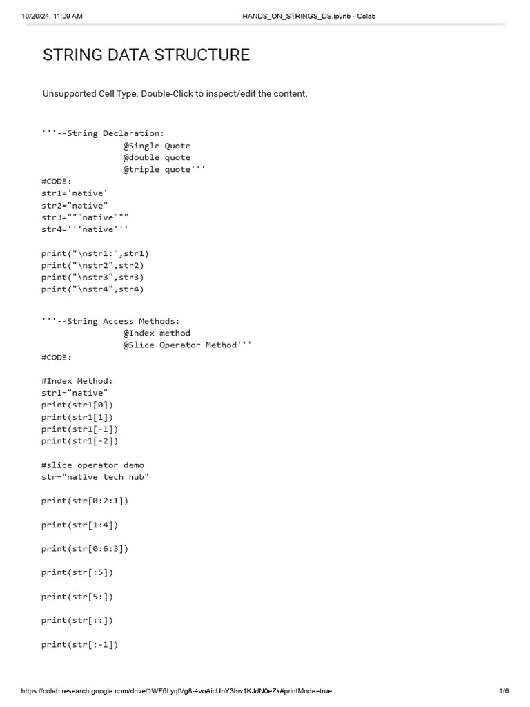 Python String Manipulation Guide | PDF | String (Computer Science ...
