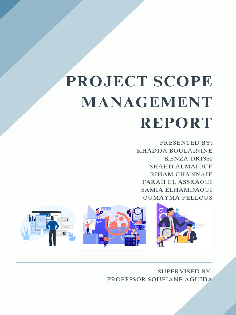 Project Scope Management Report.pdf | PDF | Project Management ...