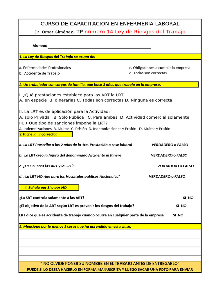 Practico 15 LRT | PDF