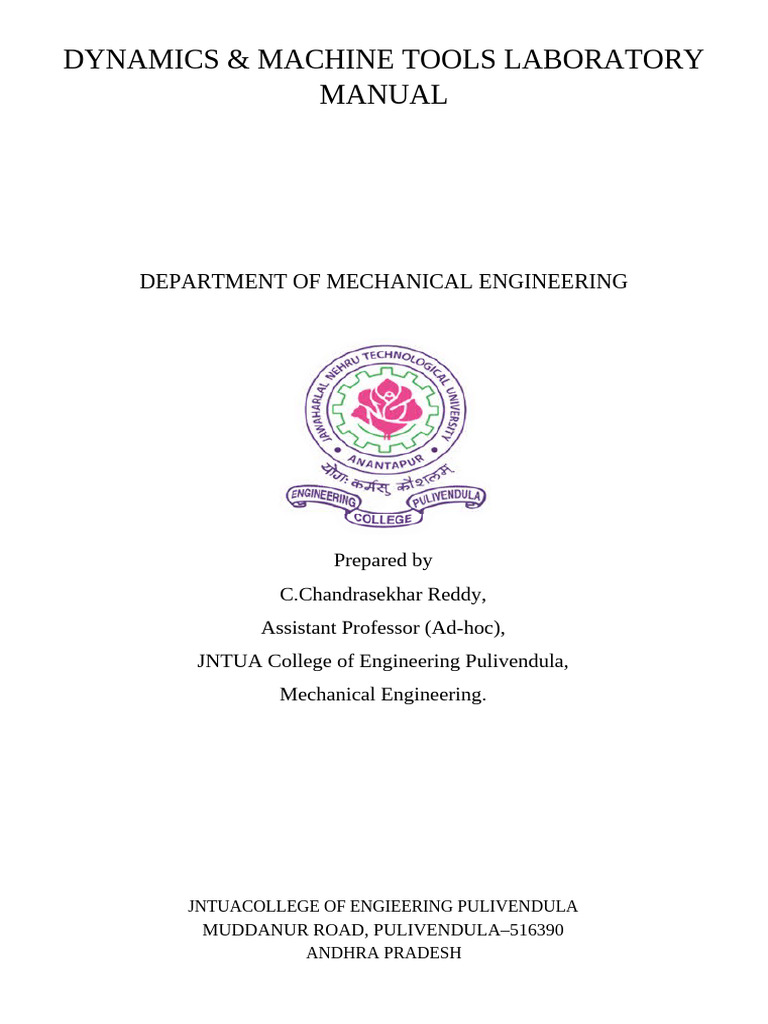 DMT Lab Manual | PDF | Grinding (Abrasive Cutting) | Machining