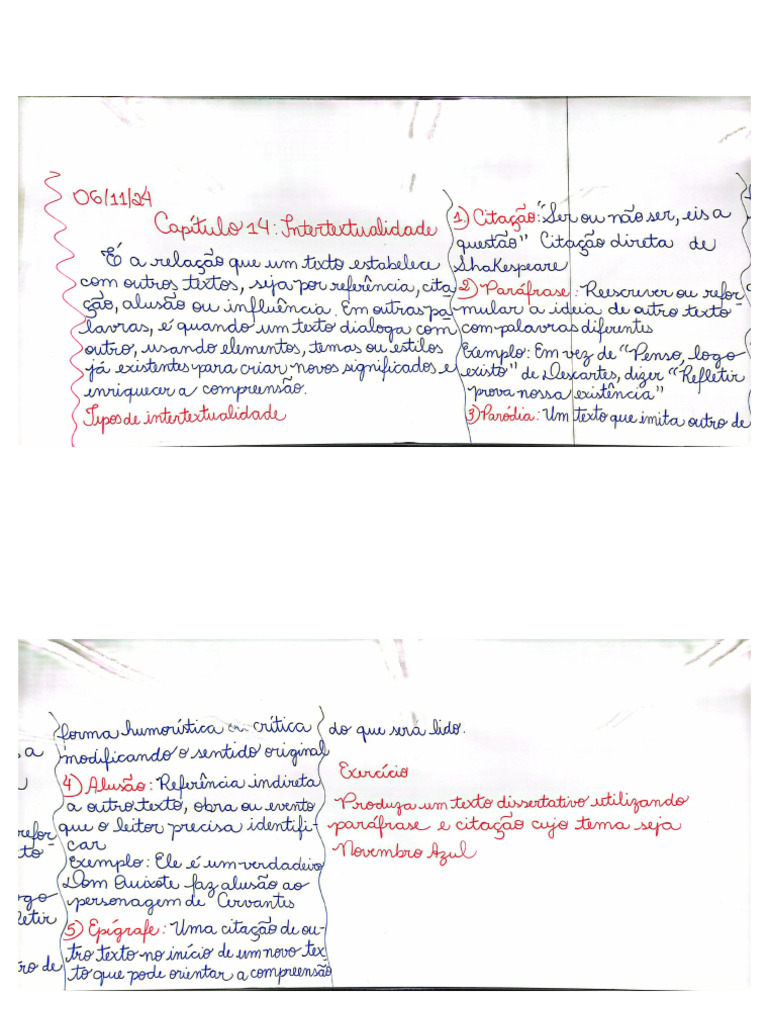 CAPÍTULO 14 INTERTEXTUALIDADE | PDF
