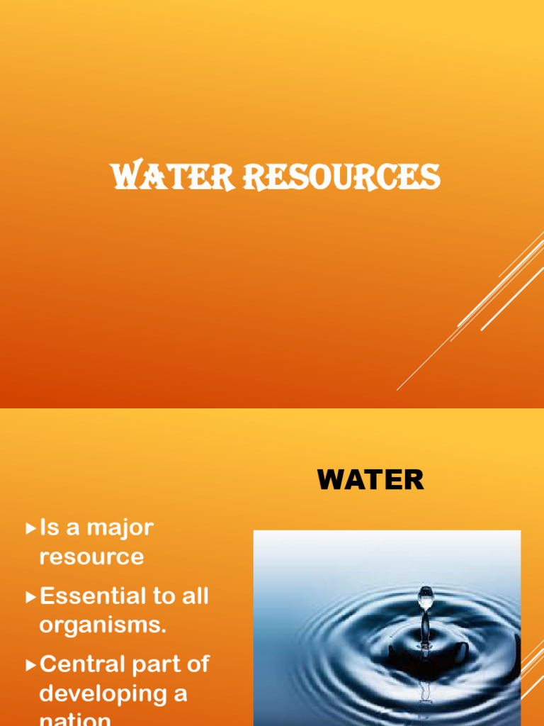 L4-Water-Resources | PDF | Water | Lake