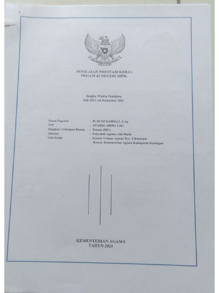 SKP Tahun 2023 | PDF