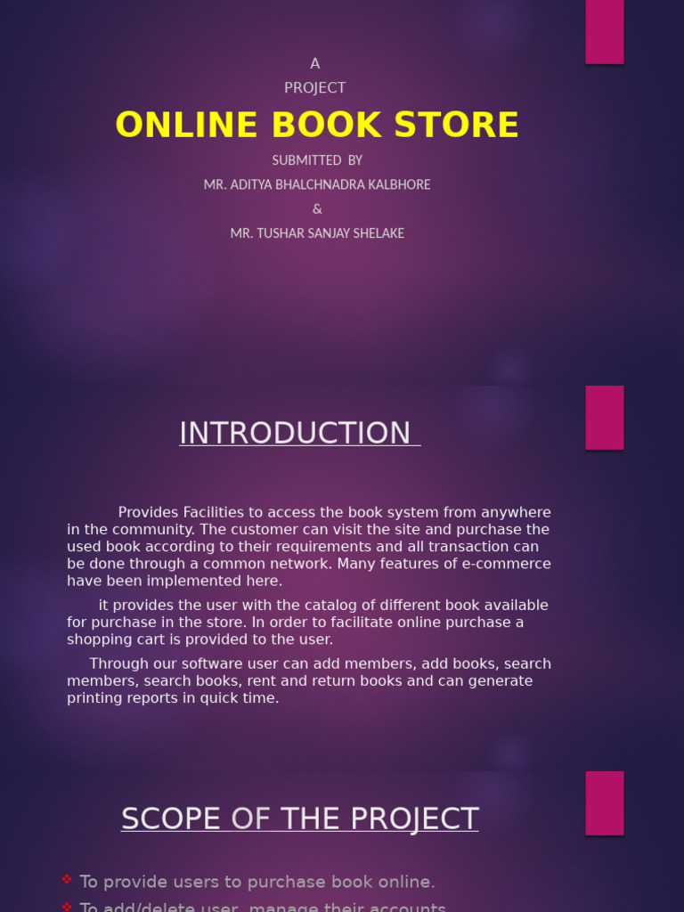 Online Book Store | PDF | Online Shopping | Software