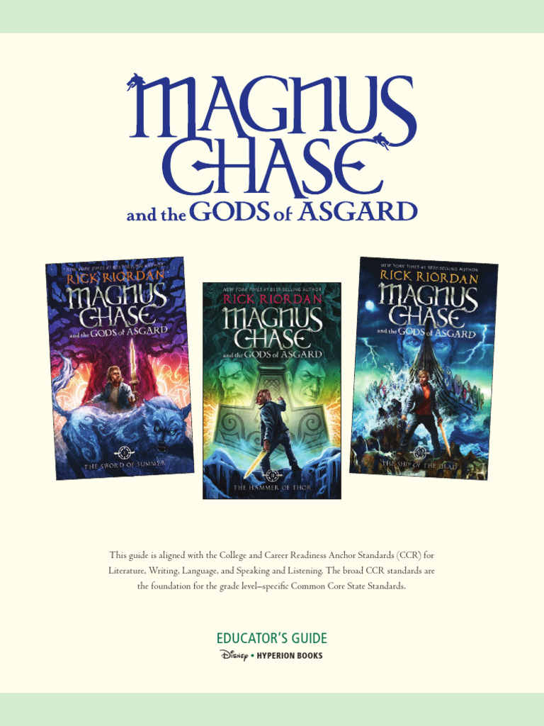 Magnus Chase and The Gods of Asgard TG 2274 FINAL | PDF | Norse Deities ...