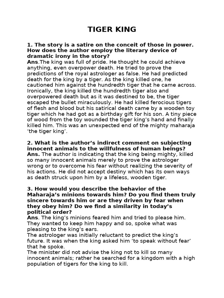 TIGER KA HUKUM | PDF | Tiger | Hunting