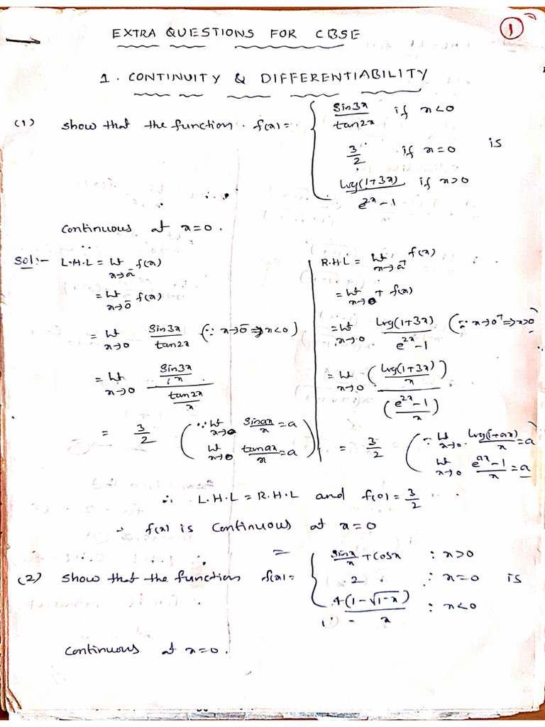 Cbse Extra Imp Questions | PDF