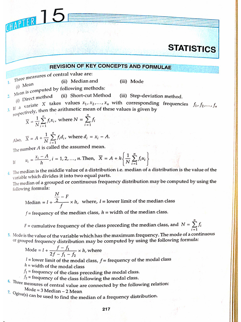 MCQ, Cbq&arq - Statistics | PDF