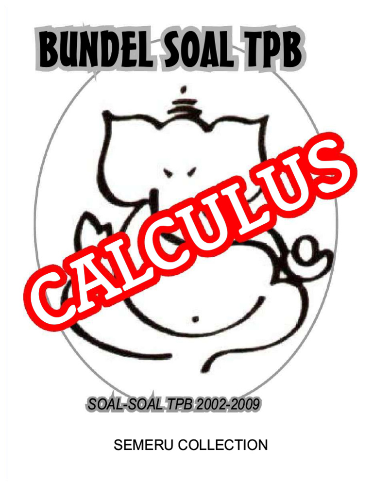 PDF Bundel Soal Tpb Kalkulus Compress | PDF