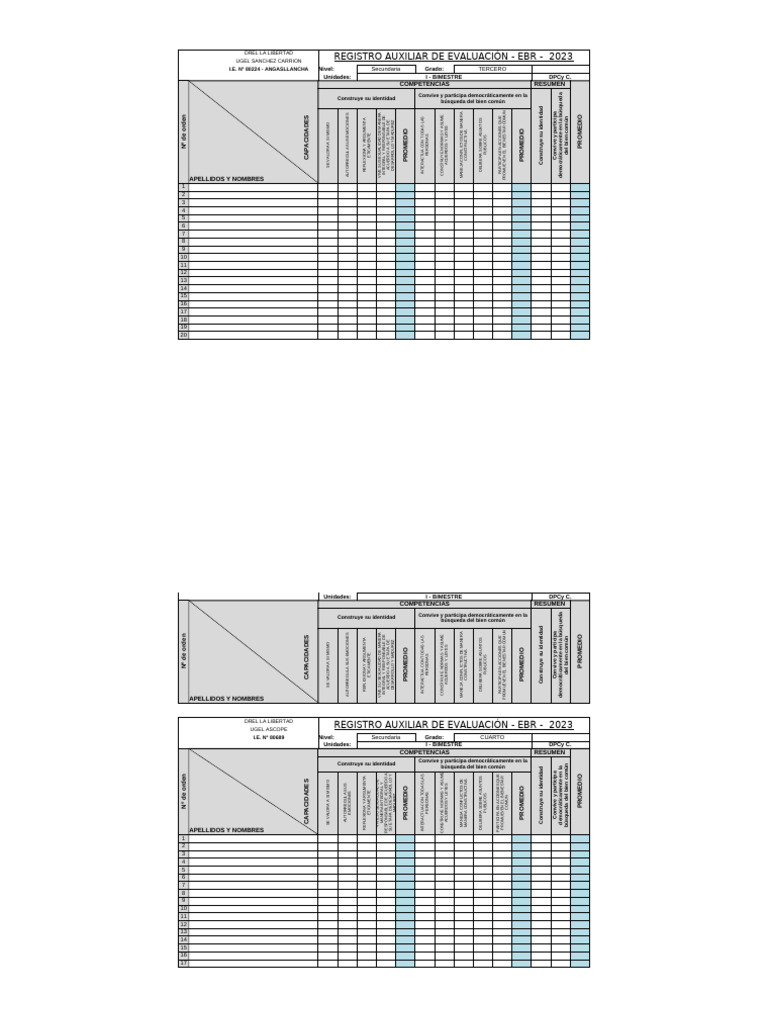 DPCC._Registro_2023 | PDF | Psicología Social | Ciencias del comportamiento