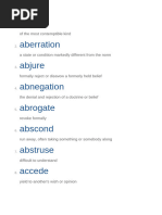 300 Common GRE Vocabulary Words | PDF