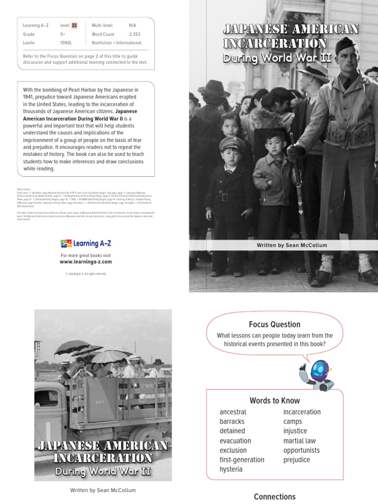 Japanese American WWII Incarceration | PDF | Internment Of Japanese ...